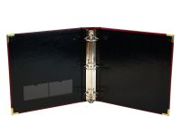 Legal Binders : Premium Red Estate Planning Binder with Custom Imprint ...